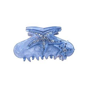 Accessories | Starfish Hair Claw Light Blue Hair Clip Jaw Clip | Poshmark